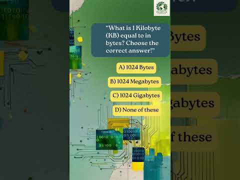 What is 1 Kilobyte? | 1 KB = How Many Bytes? 💻📏 | 1 Kilobyte is NOT 1000 Bytes #shortsfeed #shorts