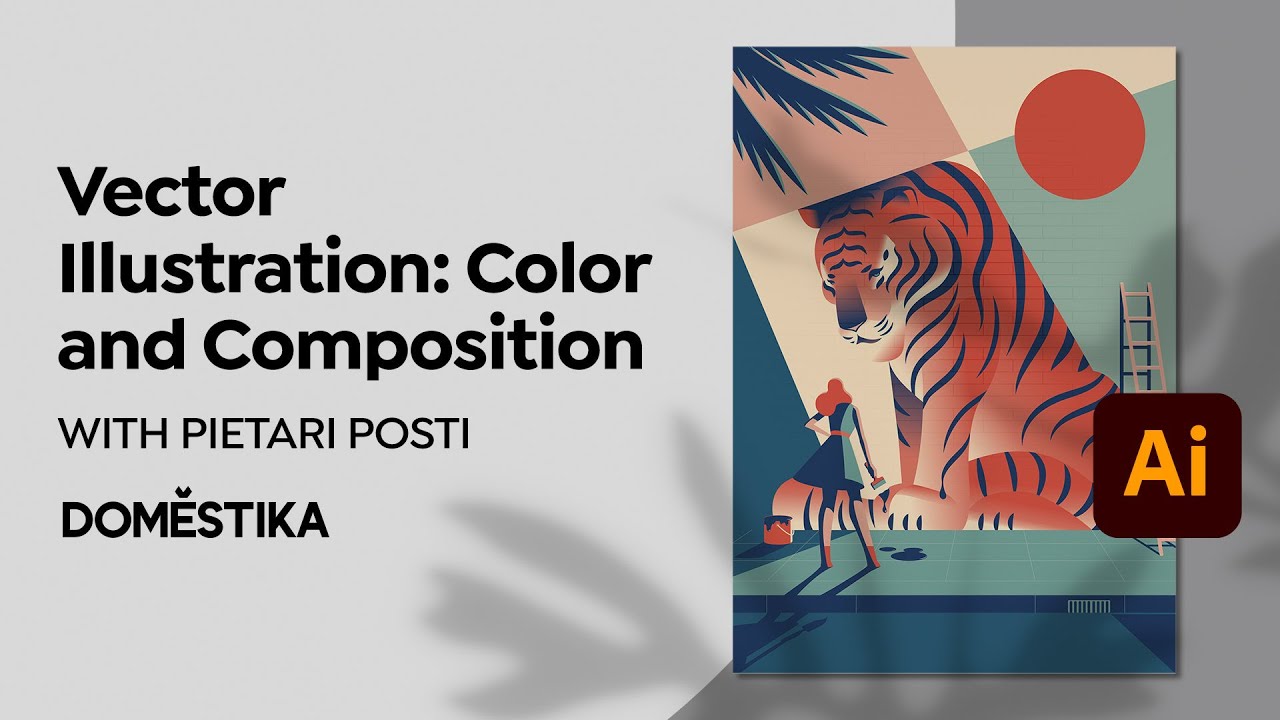 Dynamic Vector Illustration: Keys to Color and Composition | A course by Pietari Posti | Domestika