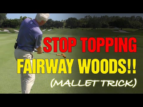How To Stop Topping Fairway Woods [MALLET TRICK!] | Brookdale Golf Site