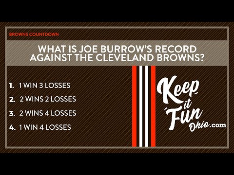 What is Joe Burrow's record against the Cleveland Browns? | Browns Trivia