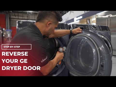 How To Reverse a GE Dryer Door - Step by Step