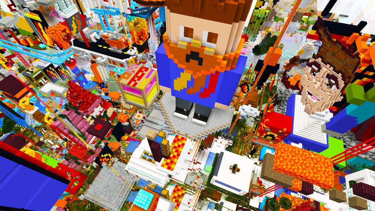 So I Gave 100 Players Creative Mode on My Minecraft Server...