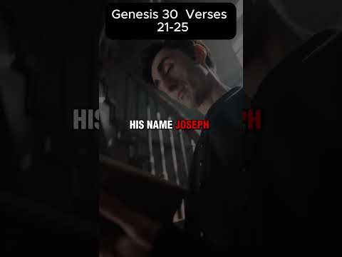 Genesis 30 - Verses 21-25 - Rachel Gives Birth to Joseph and Jacob Prospers #shorts #bibleverse
