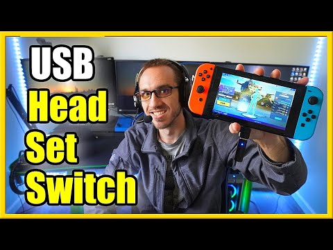 How to USE USB HEADSET on Nintendo Switch Docked or undocked (Best Method!)