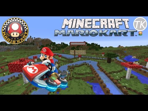 Mario Kart in Minecraft Minecraft Map