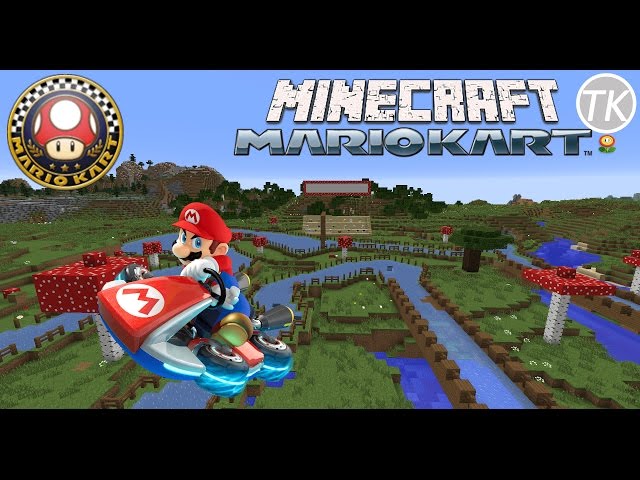 Mario Kart in Minecraft Minecraft Map