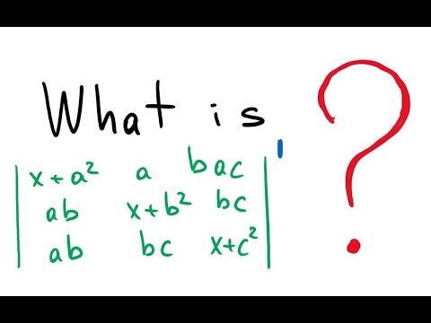Derivative of a Determinant | Math Online Tom Circle