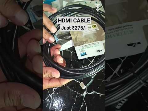 Best HDMI CABLE 3m For Pc, Laptop, Tv Cable #shorts #unboxing #ytshorts #youtubeshorts #youtuber