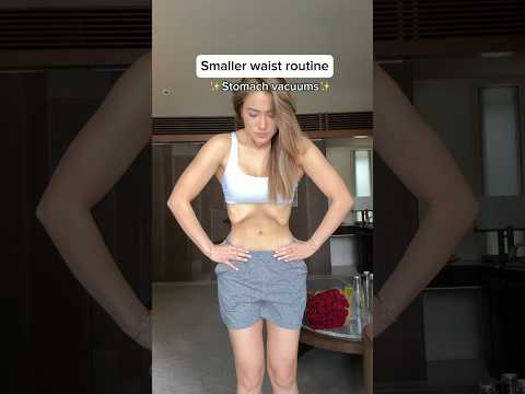 A full routine of my stomach vacuum💙Give this a save and practice✨✨