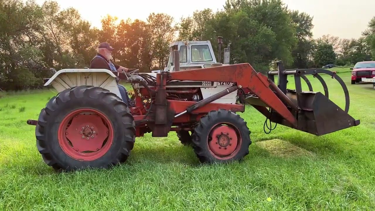 Case 1210 David Brown tractor