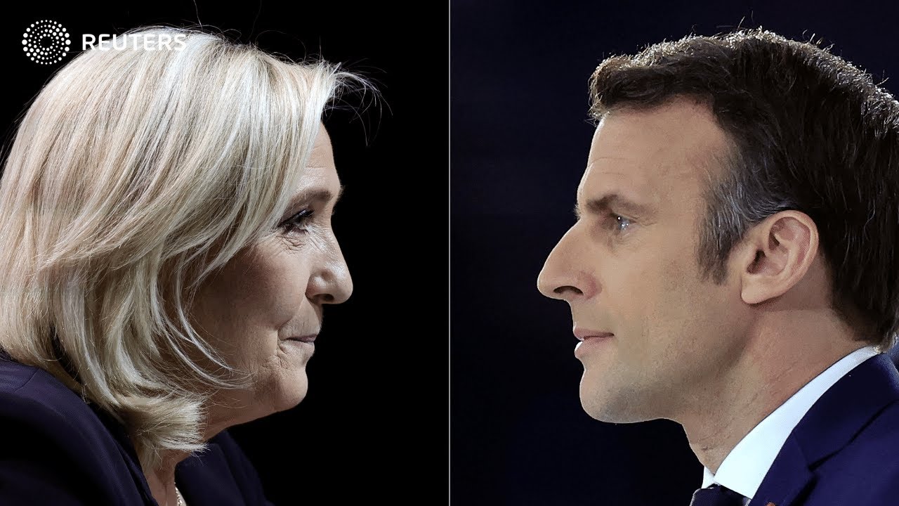 Macron, Le Pen head for French runoff election