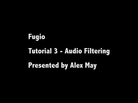 Fugio Tutorial 3 – Audio Filtering and Mixing – bigfug creative software