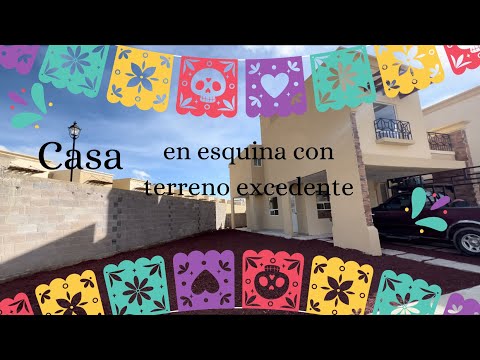 VENTA DE CASA CON 216 M2 TERRENO EXCEDENTE Y EN ESQUINA / en privada #pachuca