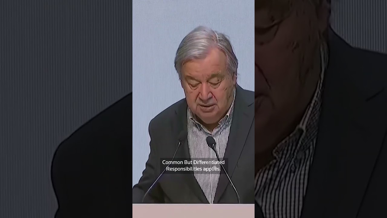 UN chief pushes COP30 for roadmap on transition from fossil fuels