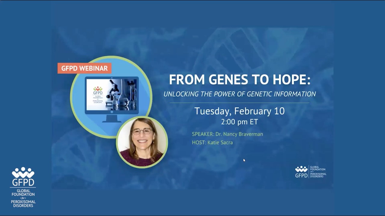 GFPD | Webinar: From Genes to Hope  Unlocking the Power of Genetic Information