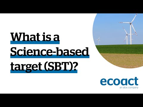 Science-based target | How to define an emissions reduction target for your organisation?
