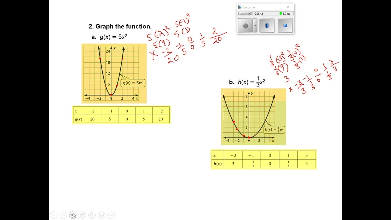 video for chapter 8 test study guide; 8 1 thru 8 8