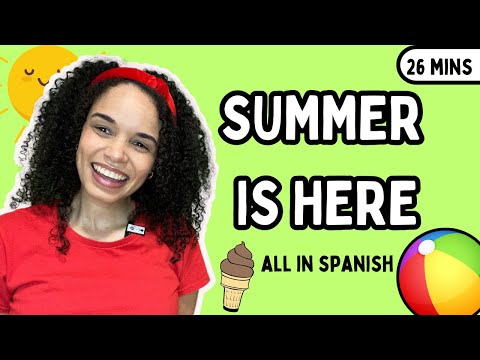 El Verano Está Aquí | Spanish For Babies | Español Para Bebé | Learn To Talk | Ms.Ramos
