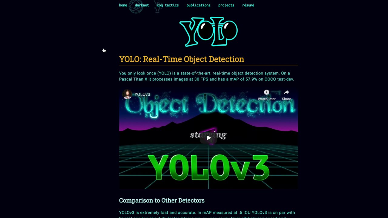 yolo v3 training with custom dataset and inference