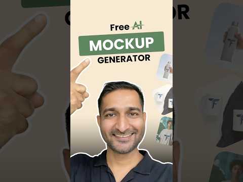 FREE AI Tool to Create 1000s of Mockups | Mockup Generator