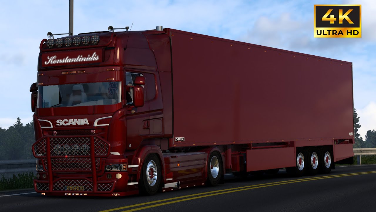 Konstantinidis Open Pipe V8 v1.50 - ETS 2