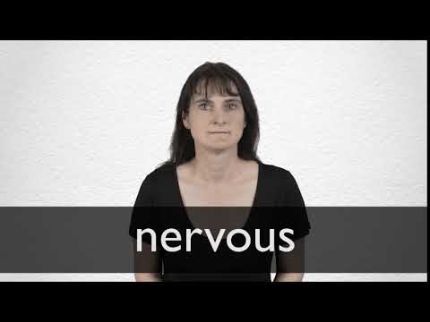 How to pronounce NERVOUS in British English