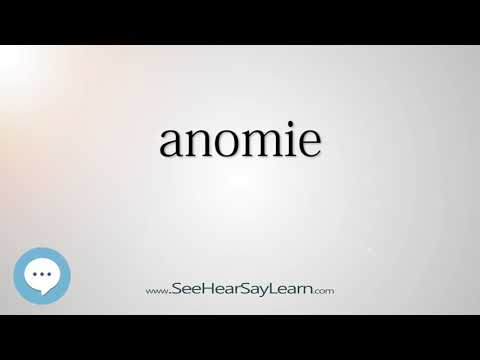 anomie - The Most Obscure English Words Defined 🗣🔊