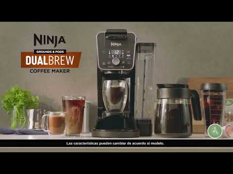 Cafetera Ninja CFP301 12 tazas, 9 tamaños, 4 programas, Dualbrew Pro Ninja NA | Walmart en línea