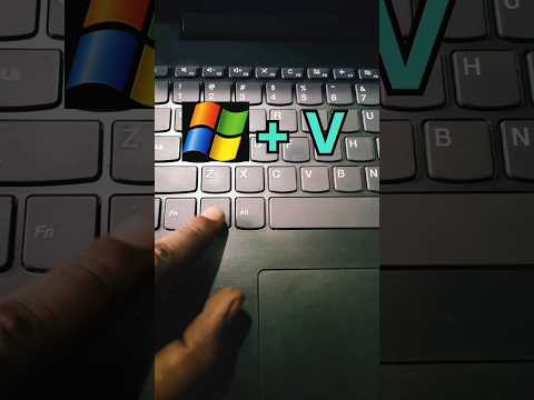 windows + v is used for ? shortcut key #windows #clipboard #shortvideo #viralshort #pc