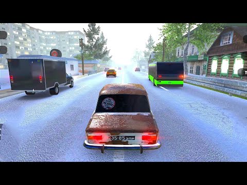 Traffic Racer Russian Village | Android Gameplay FULL HD | Tectro Wheels
