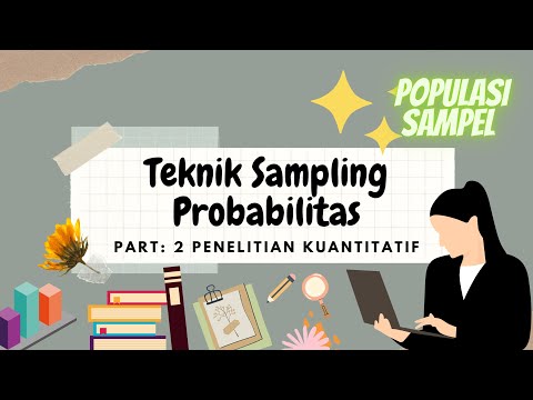 [PART 2] TEKNIK SAMPLING PROBABILITAS