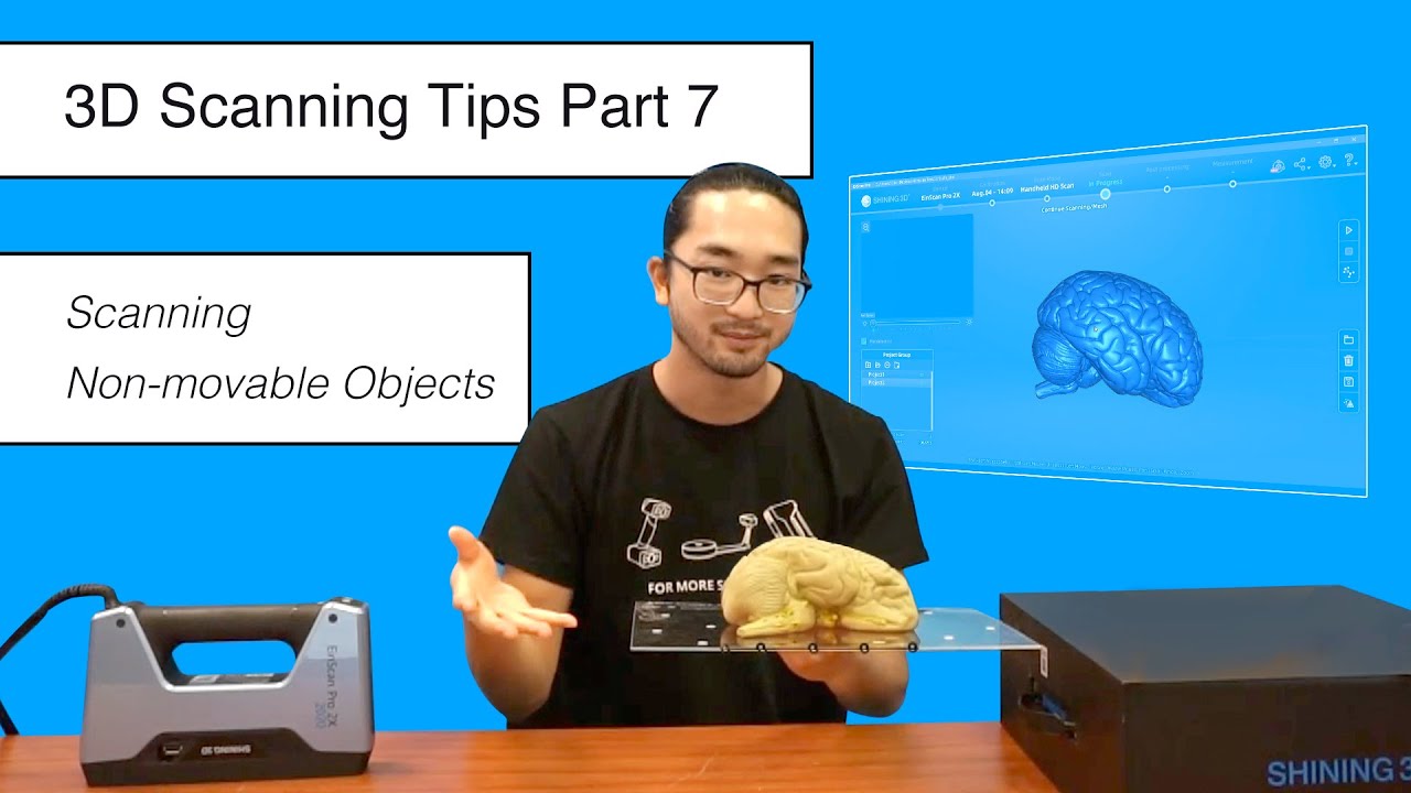 3D Scanning Tips Part 7: Scanning Non-movable Objects