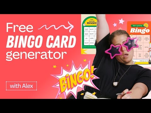 Make your own bingo cards free and easy