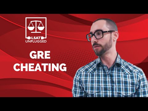 GRE standardized test cheating