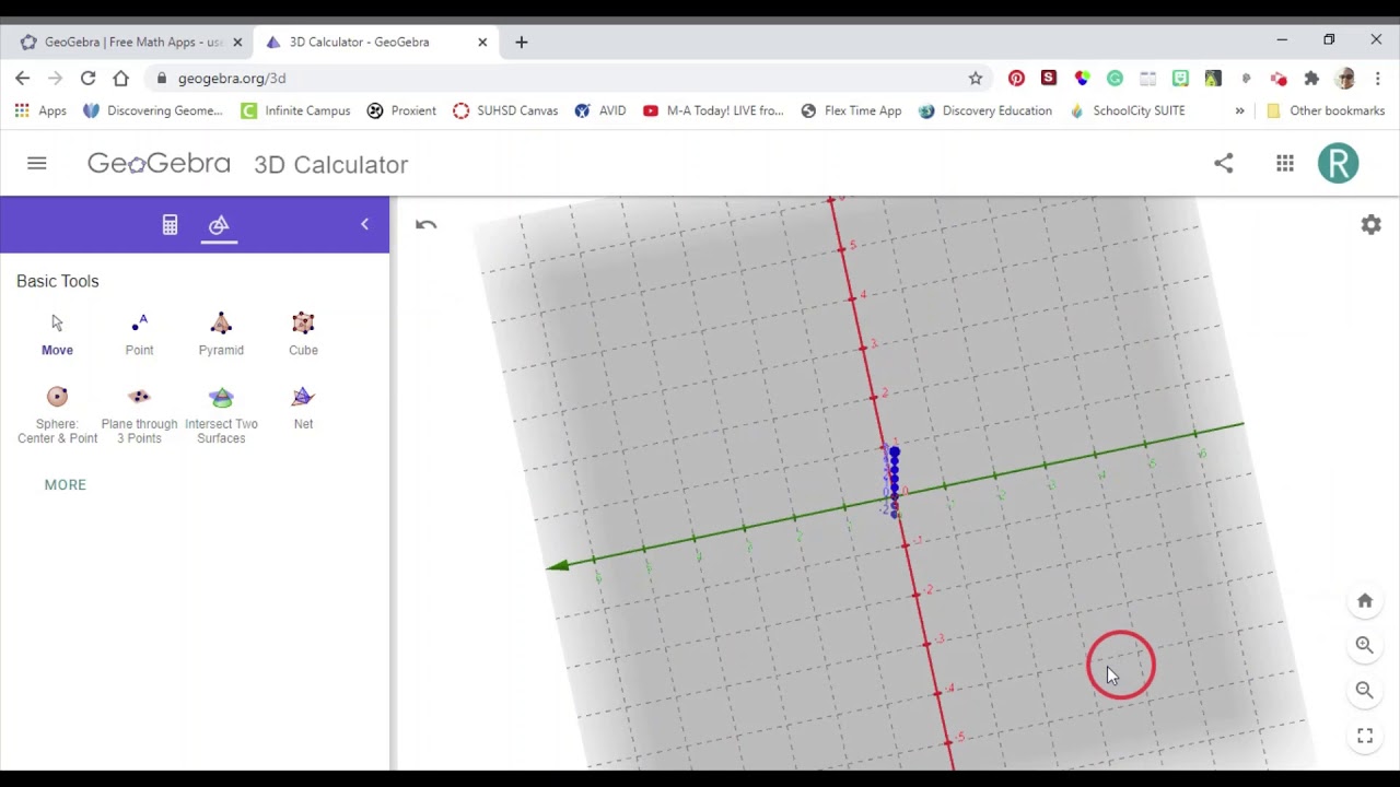 DG5 Ch 8 Project GeoGebra Steps
