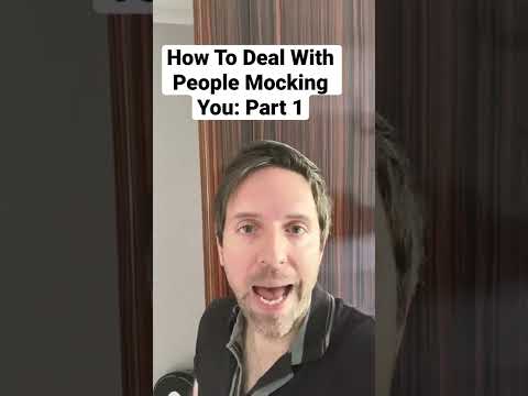 How To Deal With People Mocking You. Part1. #ridicule #mocked #behaviour #people #psychology