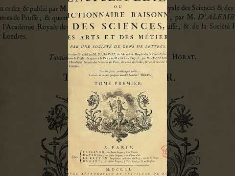 Diderot’s Encyclopedia: The Book That Changed Everything