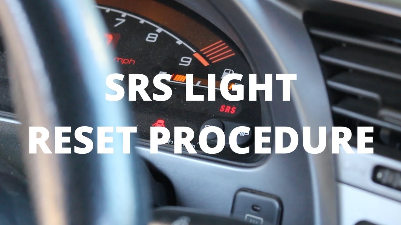 SRS Light Reset Procedure | Honda S2000