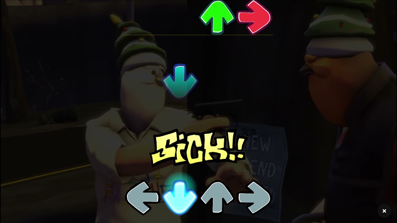 Berdst Friend but in Osu!mania (with the hidden mod)