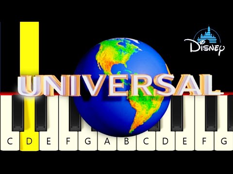 4 Famous Movie Intros - Easy and Slow Piano tutorial - Beginner