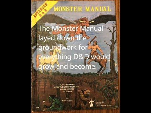 Advanced Dungeons & Dragons 1st Edition Monster Manual Review Part 1