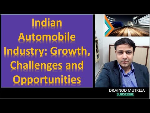 Indian Automobile Industry: Growth, opportunities and Challenges I IBS Gurgaon Marketing Faculty I
