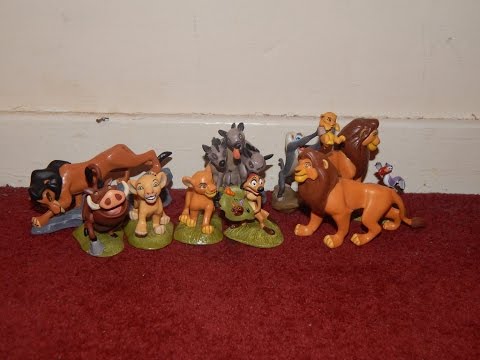 El Rey Leon Deluxe Playset Figuras Disney Store 2019 | Mercado Libre