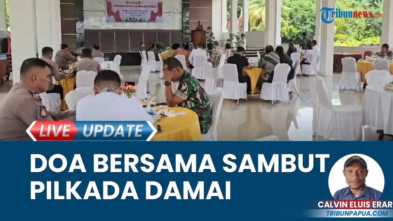 Polres Nabire Wujudkan Pilkada Damai dengan Gelar Doa Bersama Lintas Agama - Tribun Video