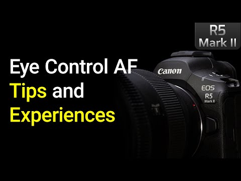 Canon R5 II: Tips for Eye Control AF