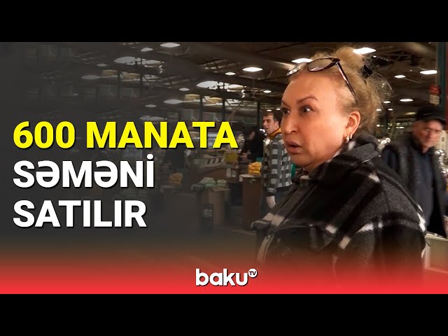 Paytaxtda 600 manata səməni satılır? - VİDEO - Oxu.az