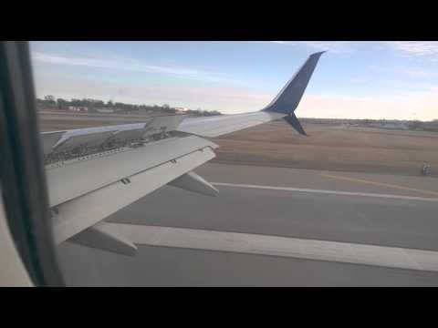 Delta Flight over Minneapolis, MN and Landing at MSP airport
