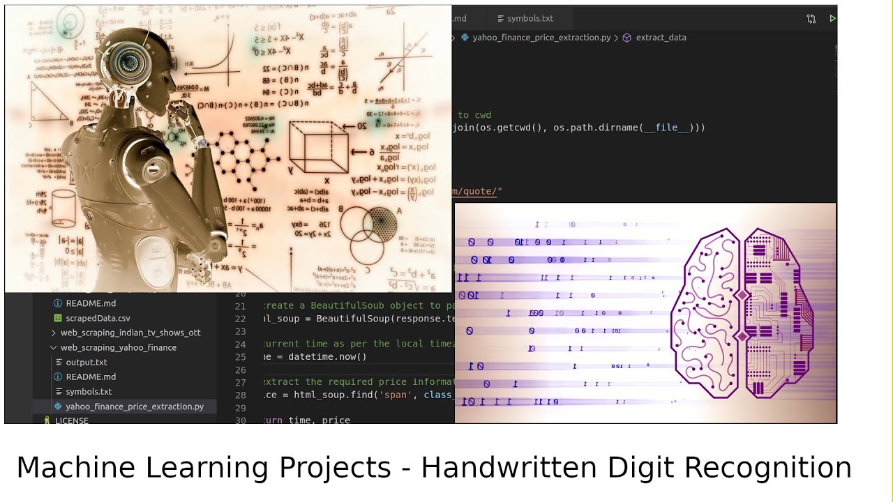 Machine Learning Projects - Handwritten Digit Recognition - Part1