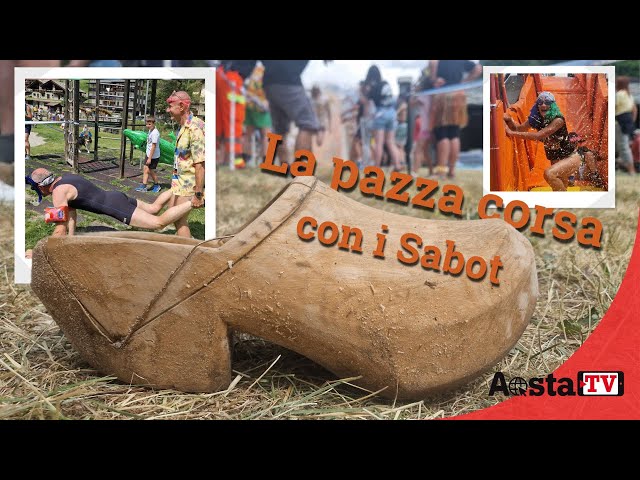 Sabot Race nella Val d'Ayas: la corsa più pazza che ci sia!