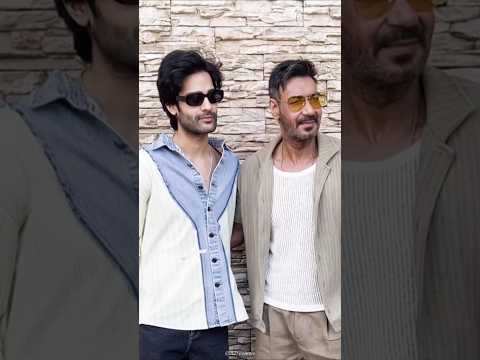 Aman Devgan with Ajay Devgan spotted at juhu 😱 #aman #ajaydevgan #shorts